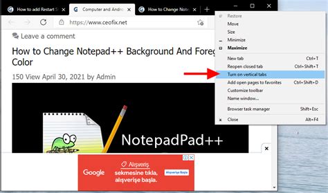 How To Use Vertical Tabs In Microsoft Edge Browser