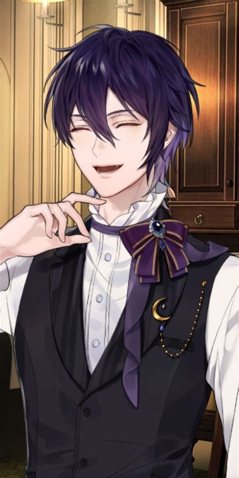 Ezra 💜 Character Portraits Handsome Anime Amnesia Anime