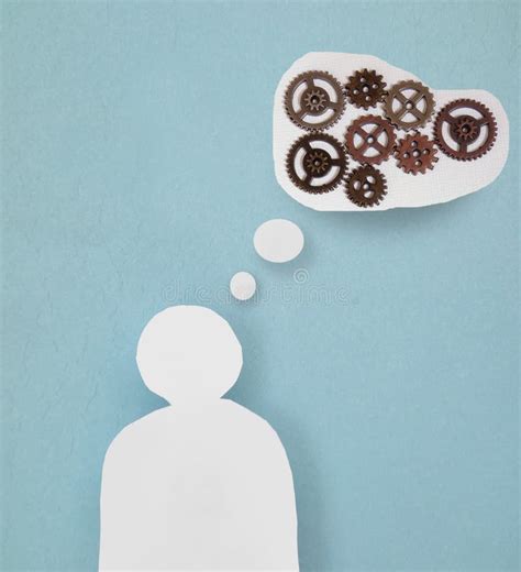 Thinking Gears Stock Image Image Of Copywrite Paper 50254875