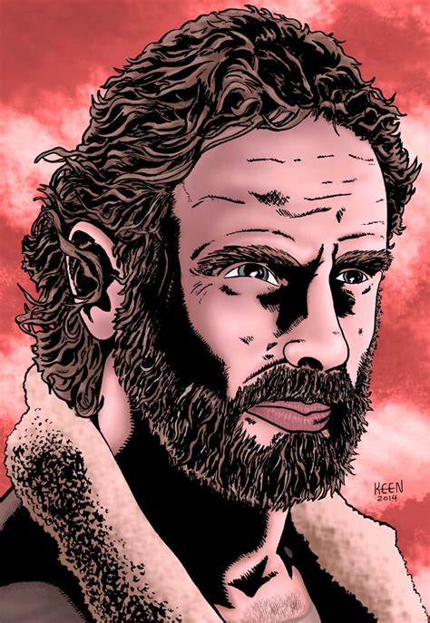 Rick Grimes Comic Color