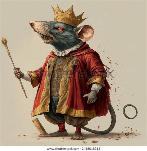 Rat King Evil Thenutcracker Toy Soldiers Ai Generated Image 2488018313