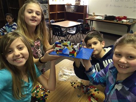 Group Building Design Challenge In Stem Class Moving At The Speed Of