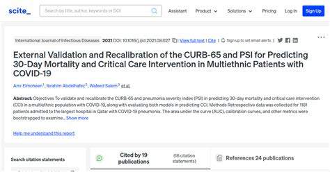 External Validation And Recalibration Of The Curb 65 And Psi For Predicting 30 Day Mortality And