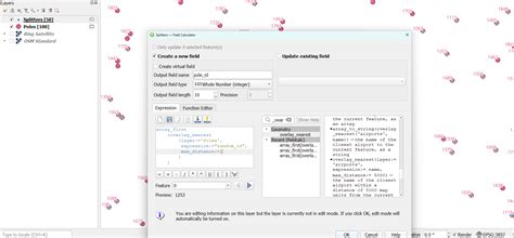 Fields Attributes Selecting Only Features That Have Another Layers Feature On Top In Qgis
