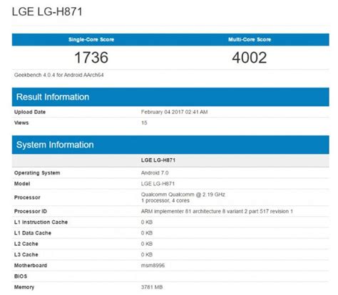 LG G6 Latest Images Captured From All Angles G6 Hits GeekBench Gizmochina
