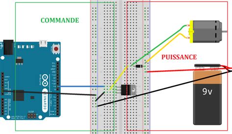 Activite Arduino Contrôler Un Moteur à Courant Continu Avec Une Carte