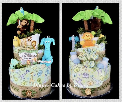 Diaper Cakes By Diana Looks Like A Couple Of Dragons Have Landed On A