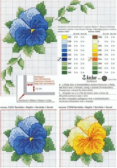 Вишивання УЗОРИ 744 фотографії Вышитые крестиком цветы Роза вышивка крестом Вышитые