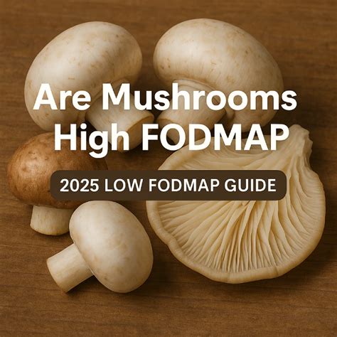 Are Mushrooms High Fodmap A 2025 Complete Guide