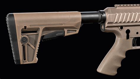 3d Model Modular Sniper Rifle Remington R11 Rsass Vr Ar Low Poly