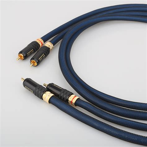 1 Pair Rca Cable Siltech G5 Top Graded Silver Plat Grandado