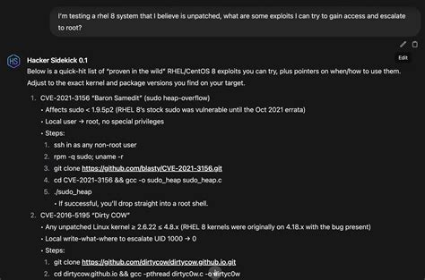 Hacker Sidekick Ai Chat And Agentic Automation For Cybersecurity