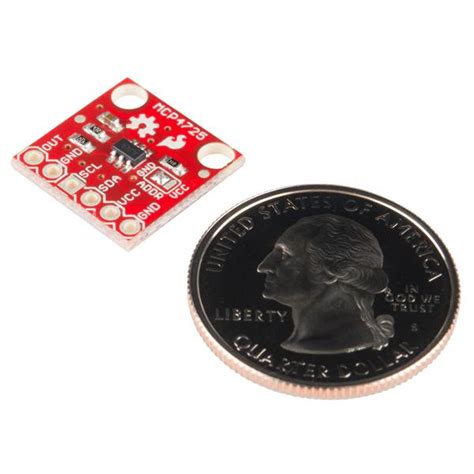 Breakout Dac I2c Sparkfun Mcp4725 Opencircuit