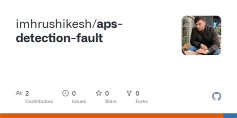 GitHub Imhrushikesh Aps Detection Fault