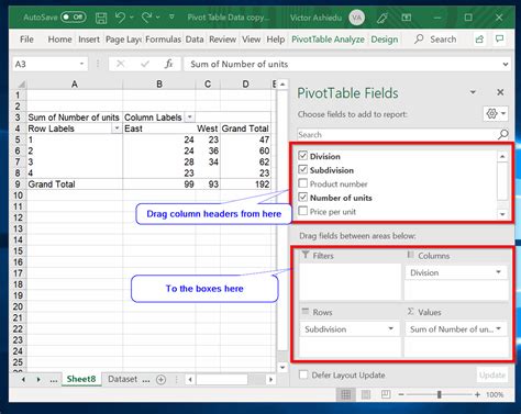 Add Data To Blank Pivot Table Itechguides