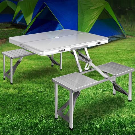 Weisshorn Folding 85cm Camping Picnic Table Major 4x4