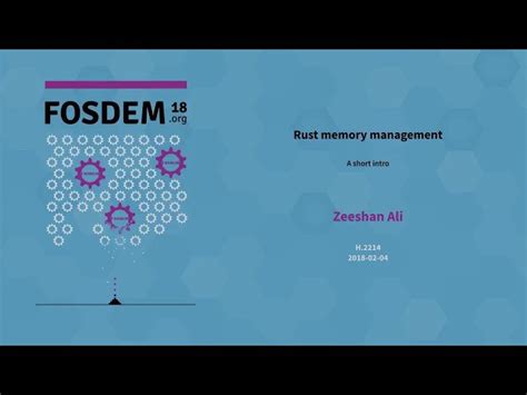 Free Video Rust Memory Management Introduction And Overview From Rust Class Central