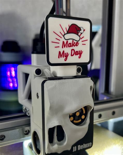 Ams Lite Filament Hub Protector With Sign By Jj Deluxe Designs Makerworld