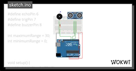 Park Sensorü Wokwi Esp32 Stm32 Arduino Simulator