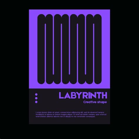 스위스 디자인 포스터 레이아웃의 메타 모던 미학 대담한 타이포그래피와 기하학적 모양으로 만든 그래픽 템플릿 프리미엄 벡터