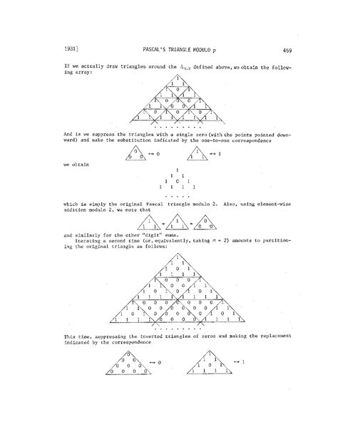 Solution Pascal S Triangle Modulo Studypool