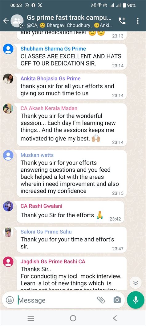 ca ghanshyam agarwal on linkedin day 18 cafreshers campus offcampus revision gs fast track