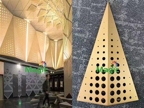 3d Exterior Wall Aluminium Cladding