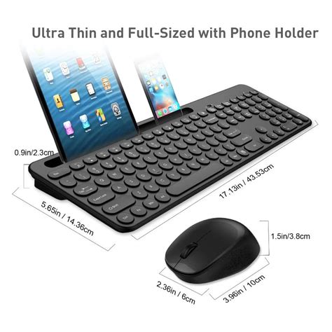 Buy LeadsaiL Wireless Keyboard And Mouse Wireless Mouse And Keyboard Combo Cordless USB