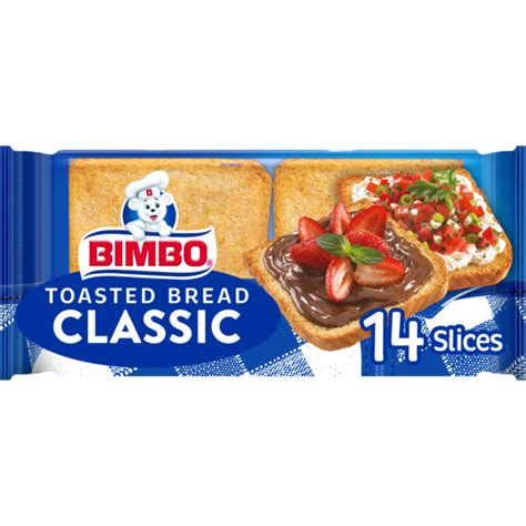 Bimbo Pan Tostado 14 Ct Classic Toasted Bread 741 Oz Same Day