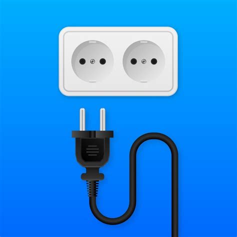 Premium Vector Electrical Plug And Socket The Concept Of Connection