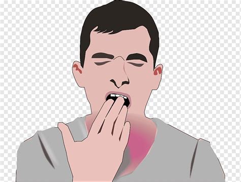 Yawning Cartoon Face
