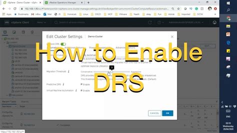How To Enable And Configure Vmware Vsphere Drs Vmware Vsphere® Distributed Resource Scheduler
