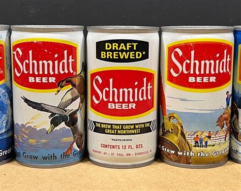 Schmidt Beer Cans Etsy