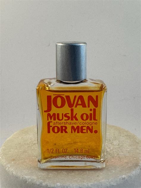 Vintage Jovan Musk Oil For Men After Shavecologne 12 Fl Oz148 Ml