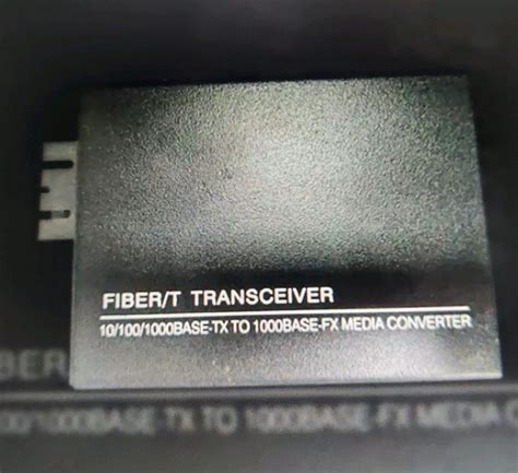 Tricom Fiber Media Converter Rj To Fiber Mbps Gigabit Dual Fiber At Piece In New