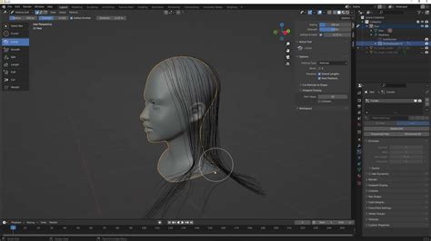 i made hair for ue5 with blender 3 3 1 youtube
