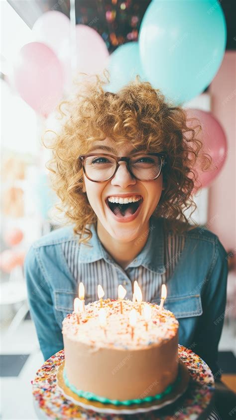 Premium Photo A Beautiful Birthday Cake Concept Of Joy And Greeting