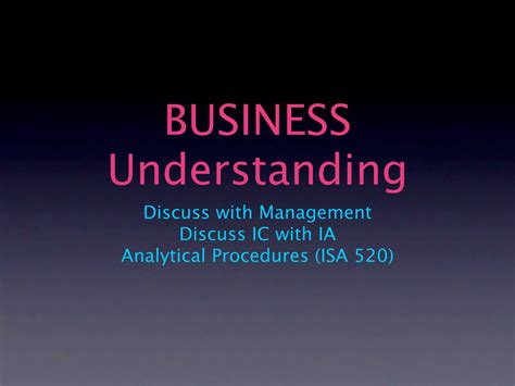 Audit Materiality And Business Risks P7 Ppt