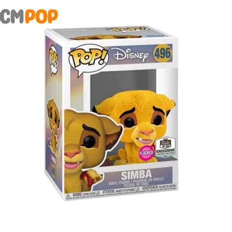 Simba 496 Funko Pop Disney The Lion King Flocked Funko H