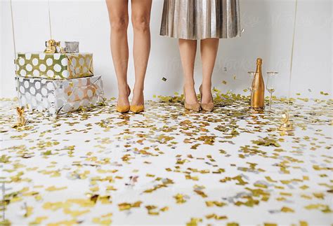 Girlfriends Having Party By Stocksy Contributor Lumina Stocksy