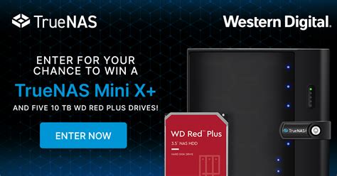 Truenas Mini X And 5x 10 Tb Wd Red Plus Drives Giveaway Rfreenas