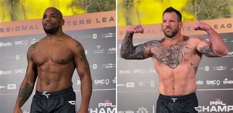 Pfl Vs Bellator Wyniki Ważenia Mymma Pl Mma News Ufc Ksw Gromda