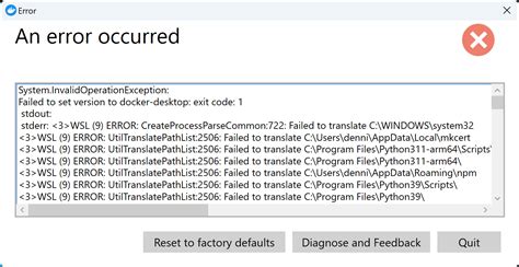 please support docker desktop wsl2 on windows on arm · issue 91