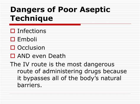 PPT Aseptic Technique PowerPoint Presentation Free Download ID