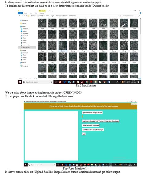 Extraction Of Main Urban Roads From High Resolution Satellite Images By Machine Learning