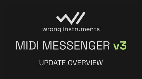 Wrong Instruments On Linkedin Midi Messenger V3