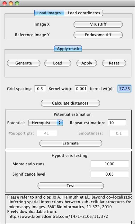 Figure 11 From Interaction Analysis Plugin For Imagej A Tutorial