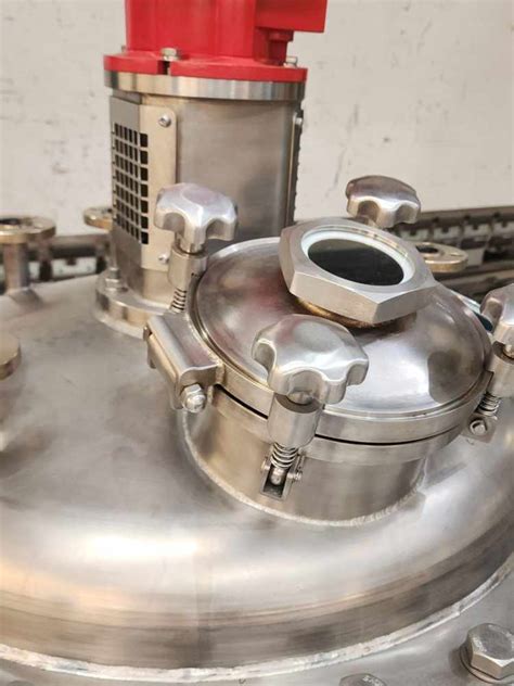 300 Litre Agitated Jacketed Reactor Stainless Steel Tanks And Mixers