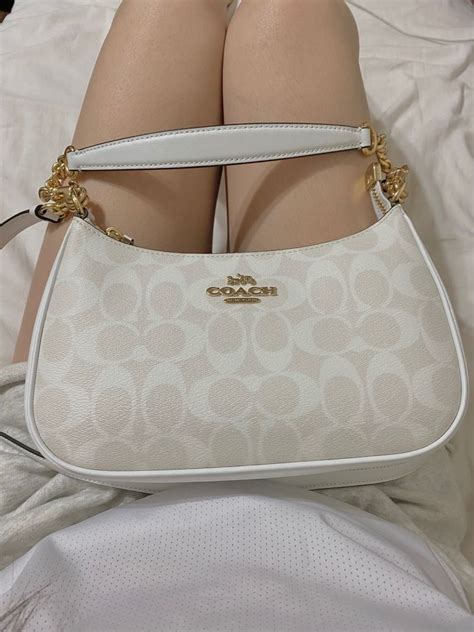 White Coach Bag Trendy Purses Pretty Bags Girly Bags