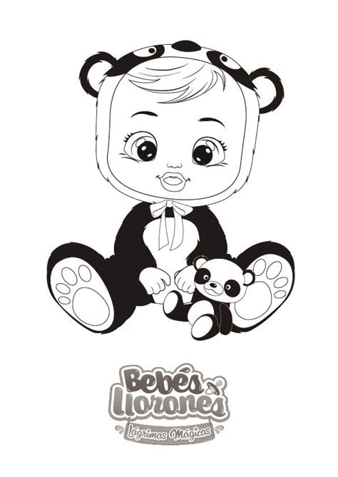 Dibujos De Bebés Llorones Para Imprimir Y Colorear Fotos Kawaii